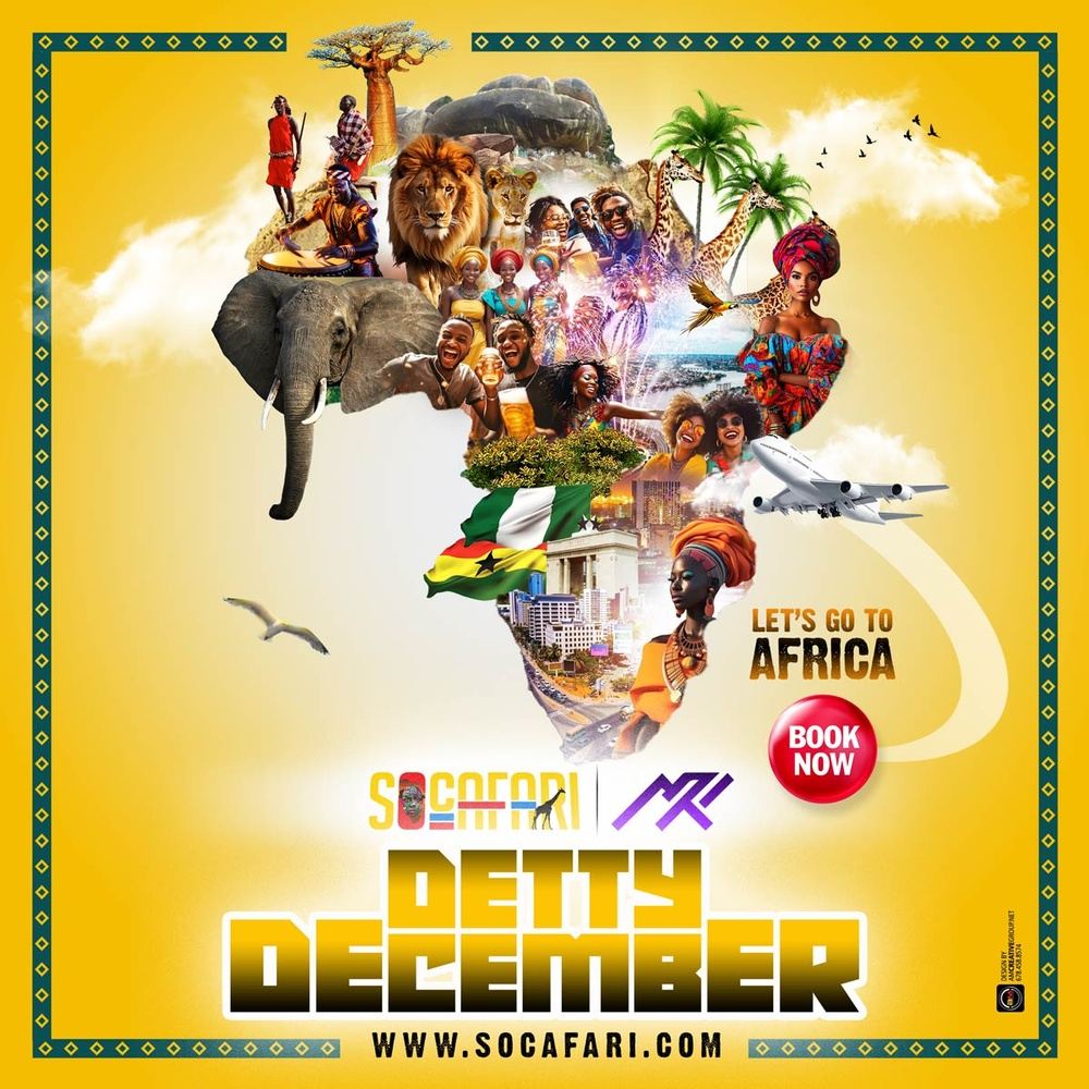 SOCAFARI DETTY DECEMBER 2025 - GHANA & NIGERIA in Ghana & Nigeria