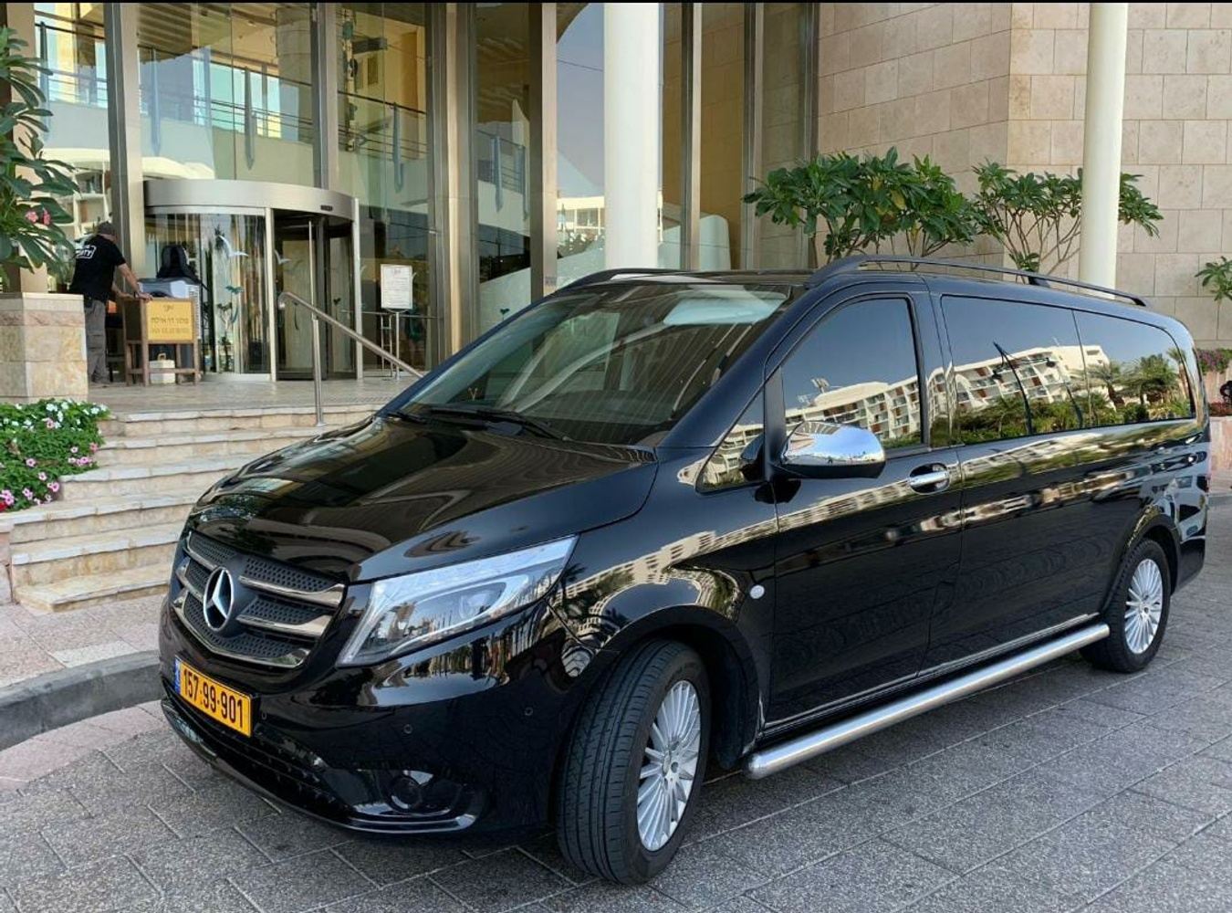 Full day chauffeur service - V Class in Ezor Tel Aviv, Israel