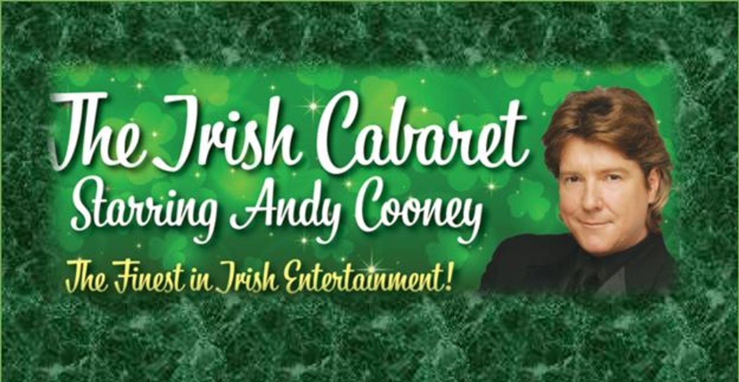 The Irish Cabaret Starring Andy Cooney at Hunterdon HIlls Playhouse ...