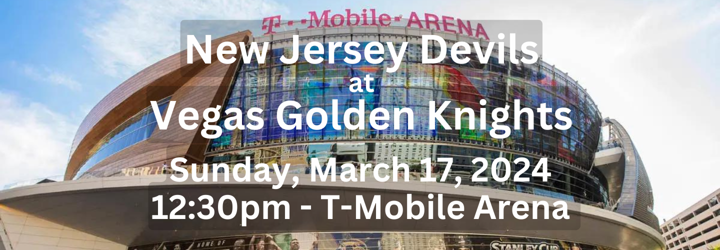 New Jersey Devils at Vegas Golden Knights - March 17, 2024 in Las Vegas, NV