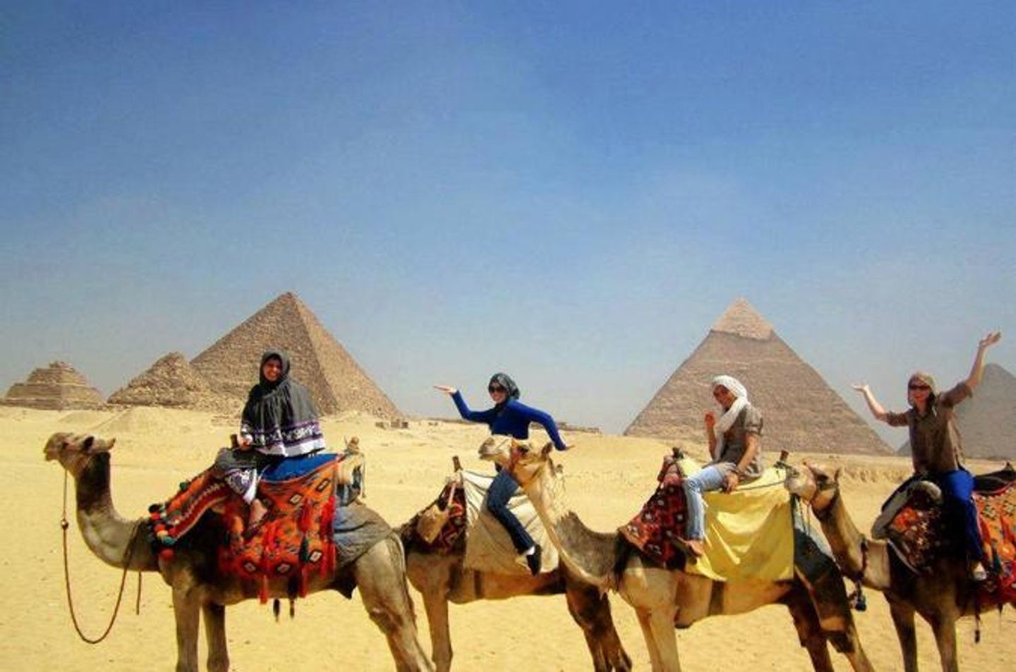 Half Day Tour to Giza Pyramids with Camel Ride in Cairo, Egypt