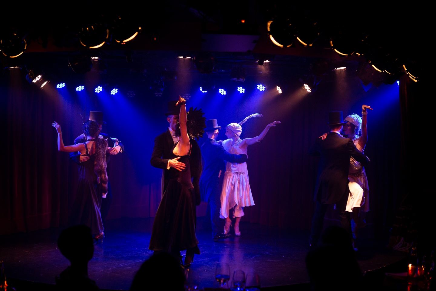 New Year's Eve at Rojo Tango in Buenos Aires, CABA, Argentina