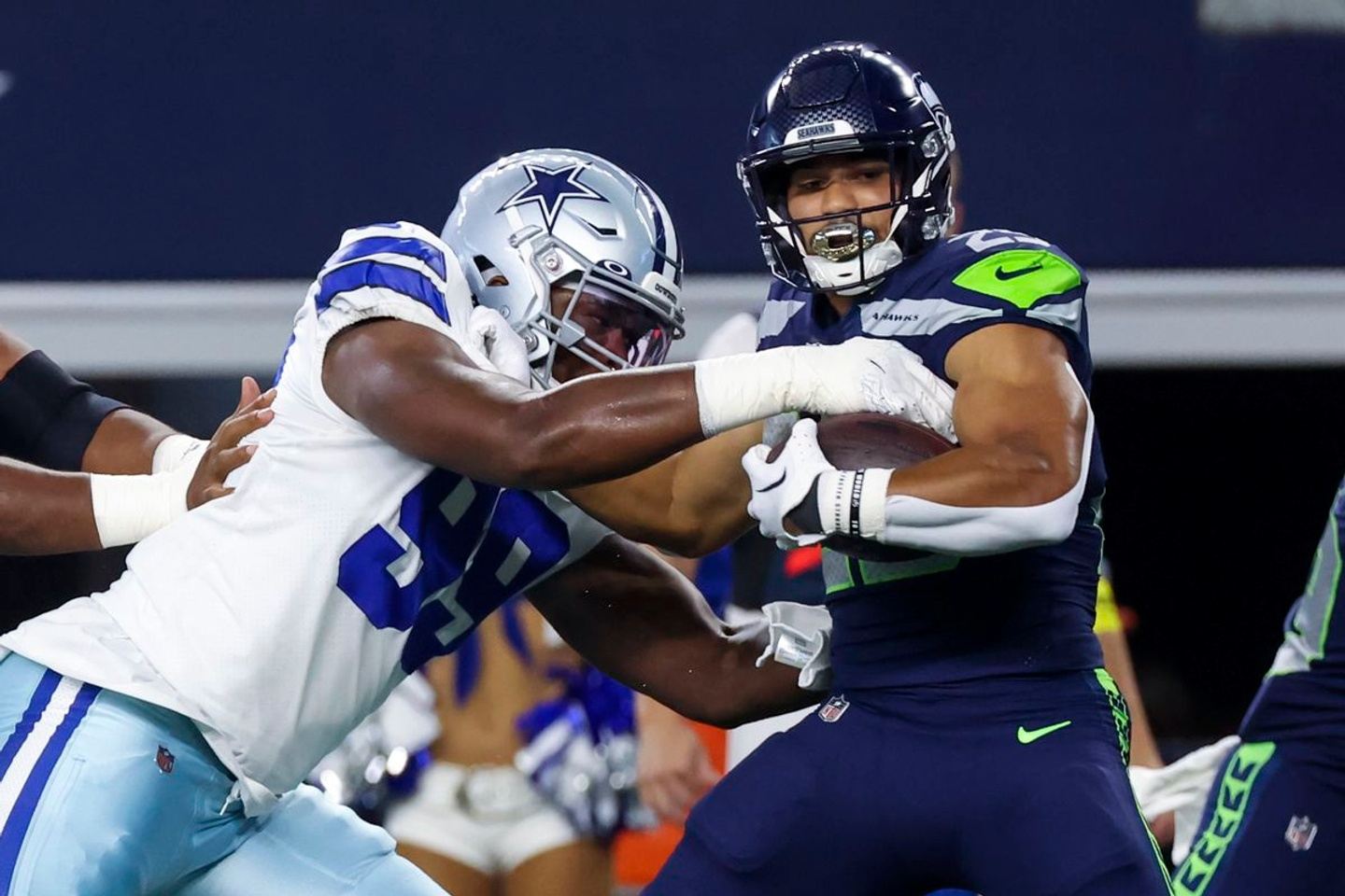 Seahawks vs. Cowboys in 1 AT&T Way, Arlington, TX 76011