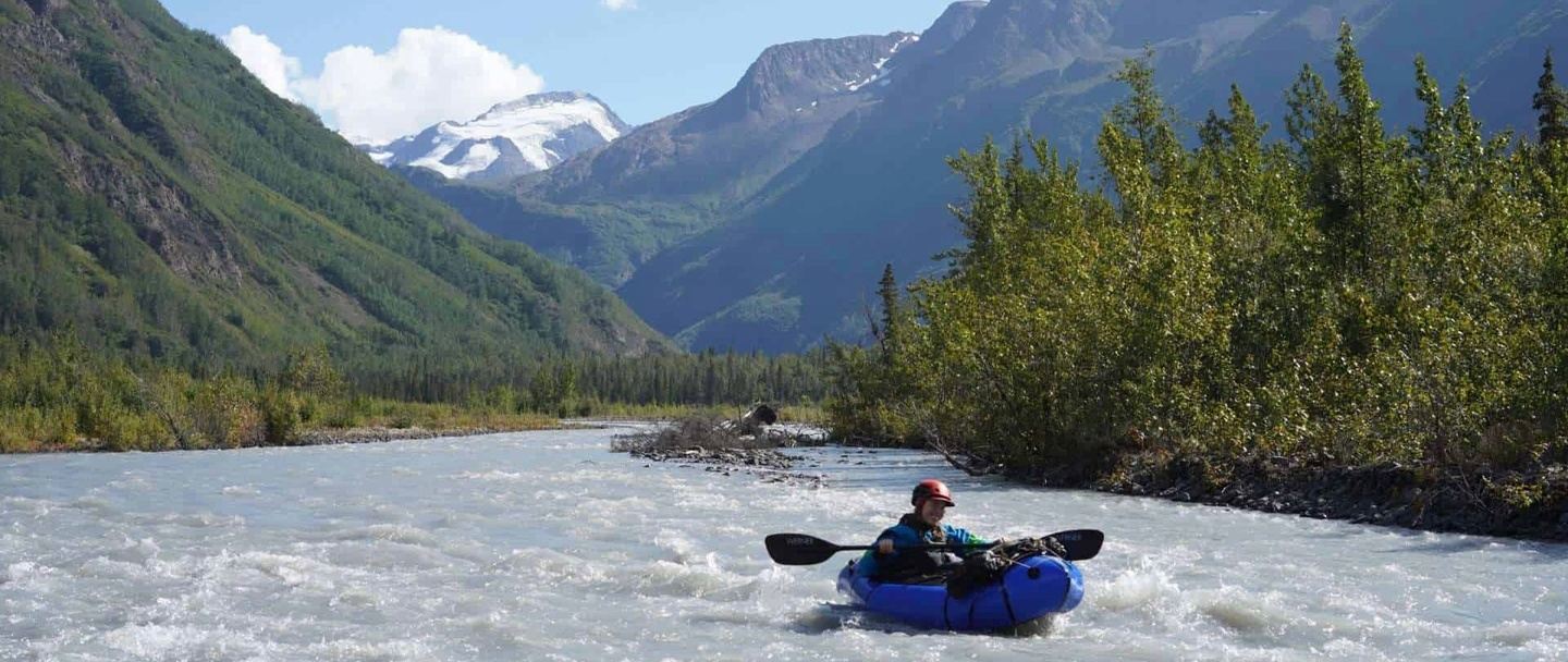 Crow Pass Traverse: Intro to Packraft Expeditions in Anchorage, AK, USA