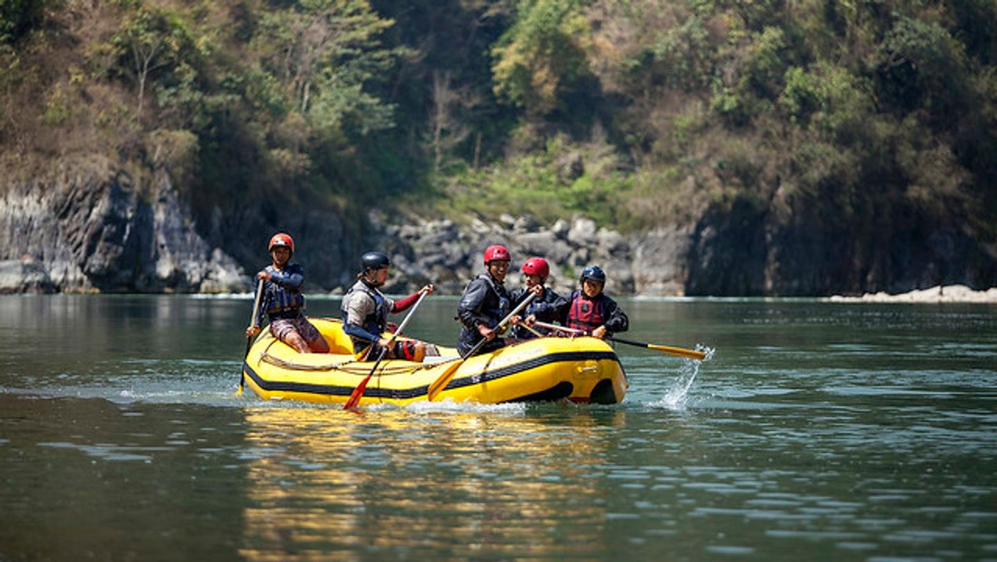 Trishuli River 1D Rafting in Trishuli river