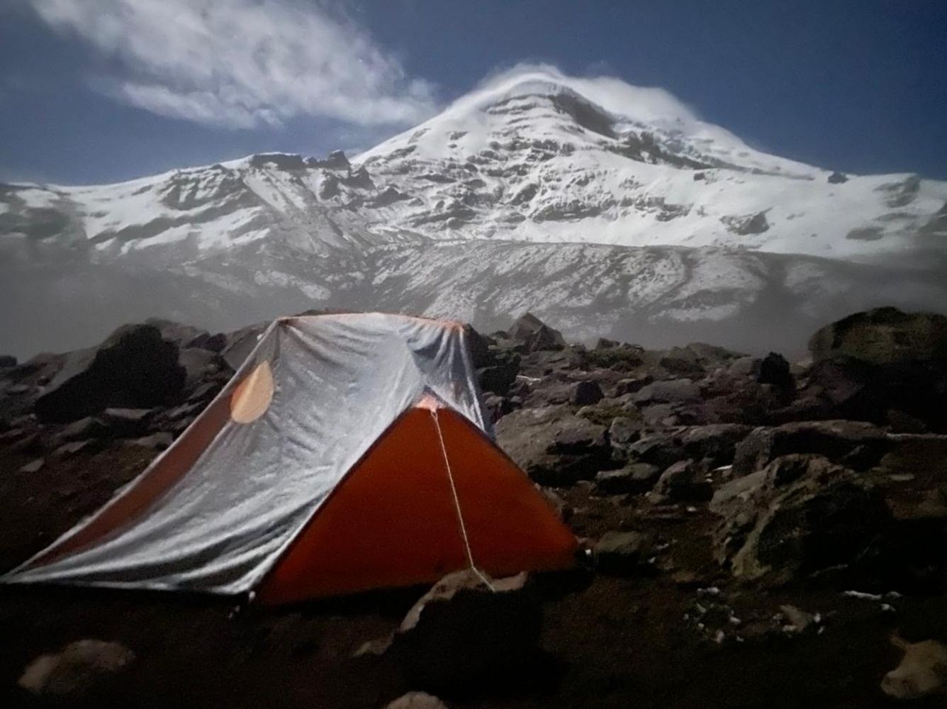 Chimborazo High Camp in Chimborazo Ecuador