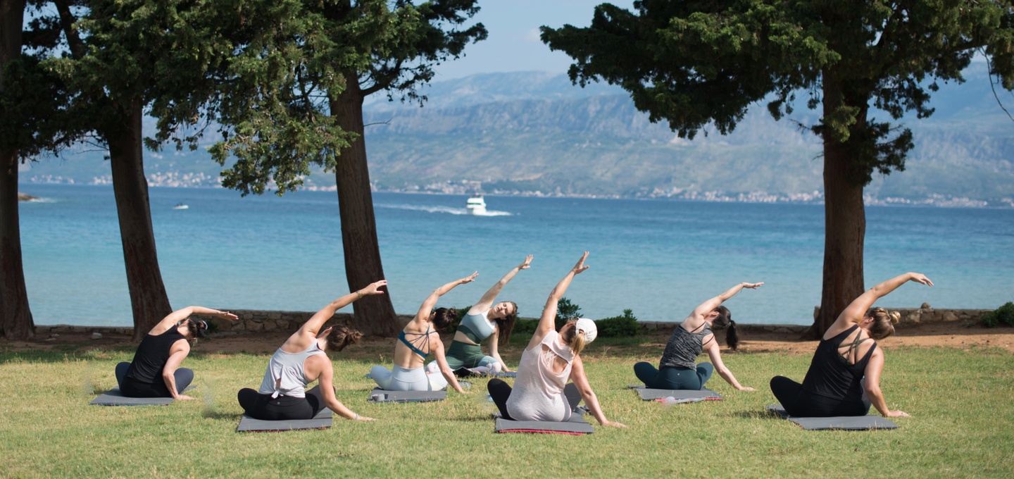 Yoga in Croatia - Hosted by Kate Sondag & Tara McLaughlin in Selca, Croatia