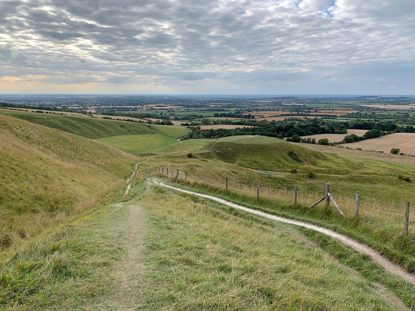 Ancient Trails: Running the Ridgeway in Avebury, Marlborough, UK