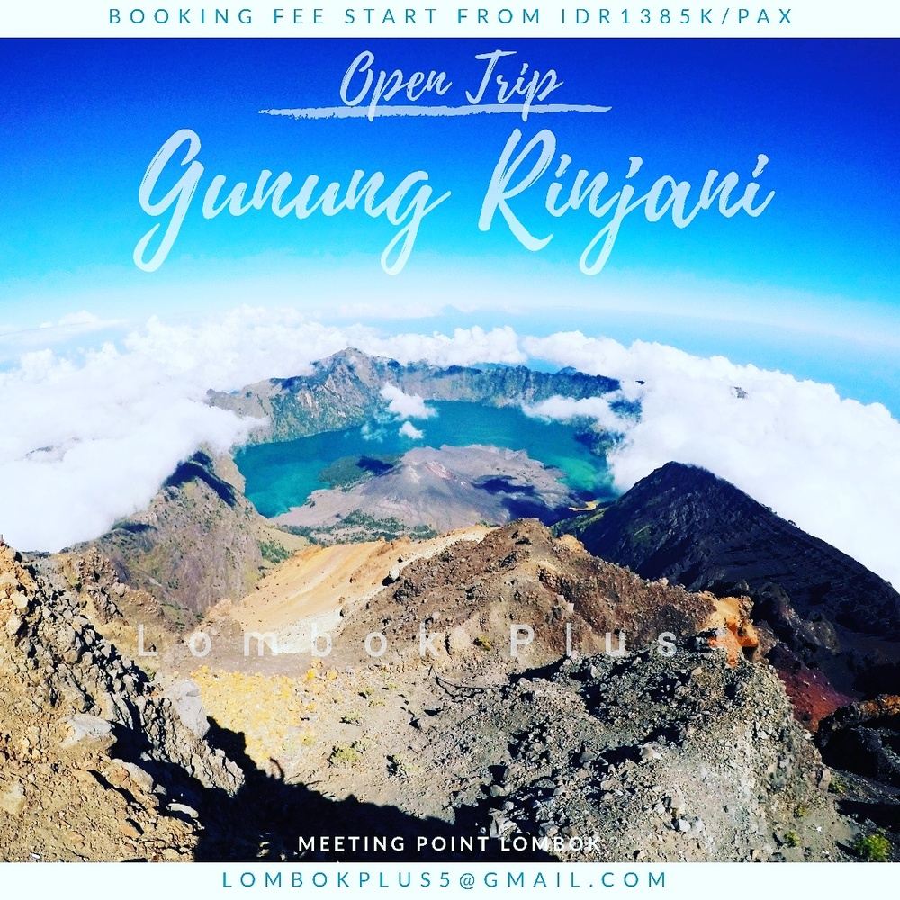 Hiking Mount Rinjani Lombok in Lombok, East Lombok Regency, West Nusa ...