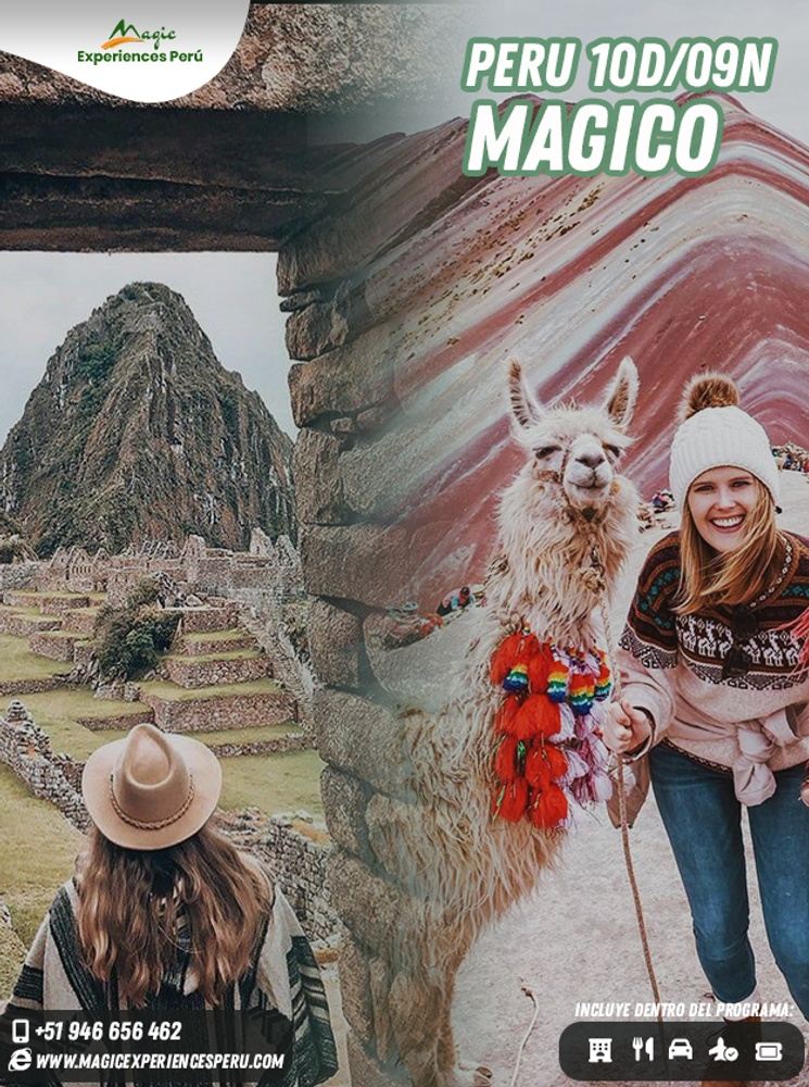 Peru Magico Landing page in Cusco, Perú