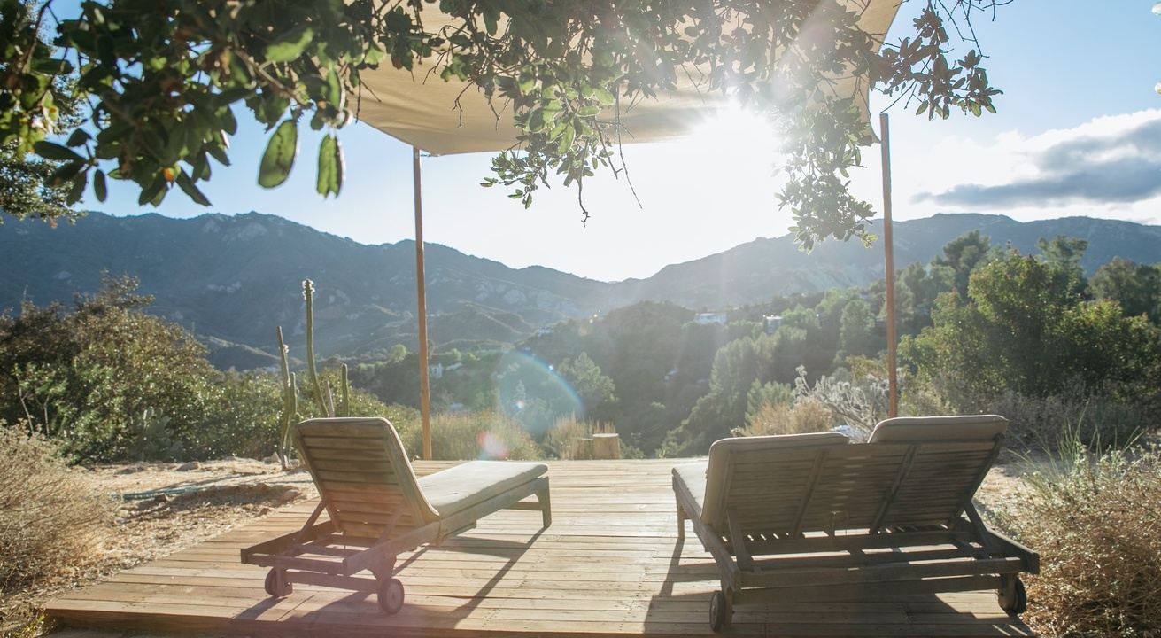 The Commune Experience in Topanga, California, USA