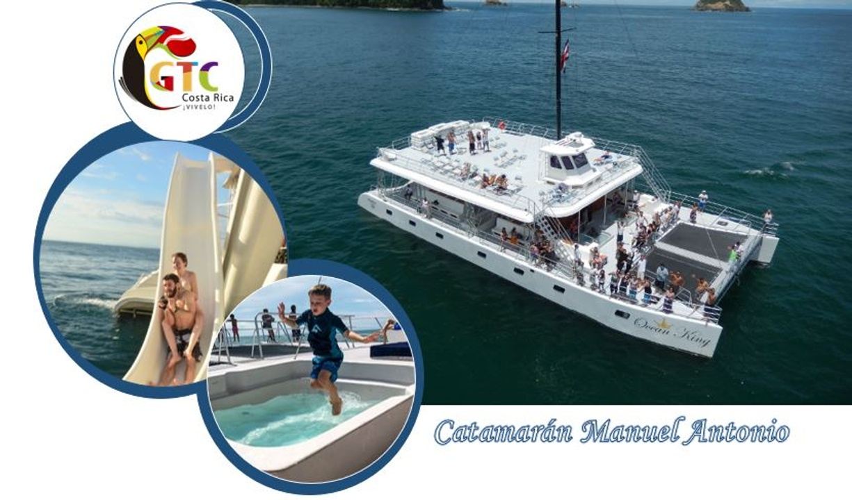 Tour de un día Catamarán Ocean King en Manuel Antonio GTC-ESCL in ...