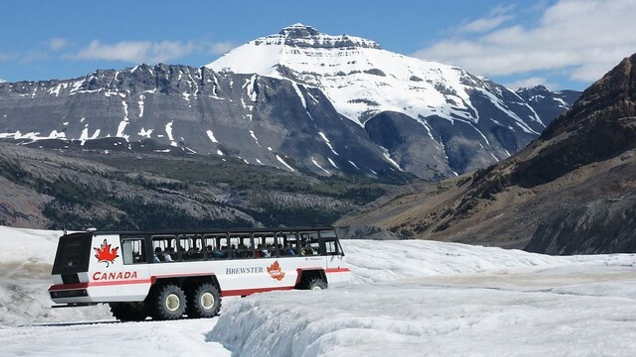Canadian Rockies by Amtrak and Motorcoach - IN QB in Banff, AB, Canada