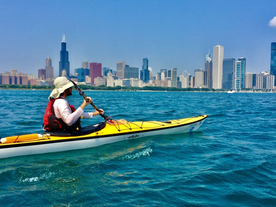 Kayaking 101 in Wilmette, IL, USA
