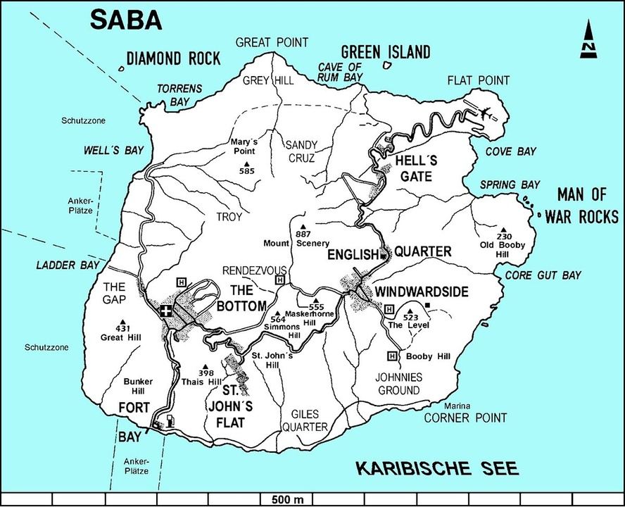 Saba: Stunning Above and Below in The Bottom, Caribbean Netherlands