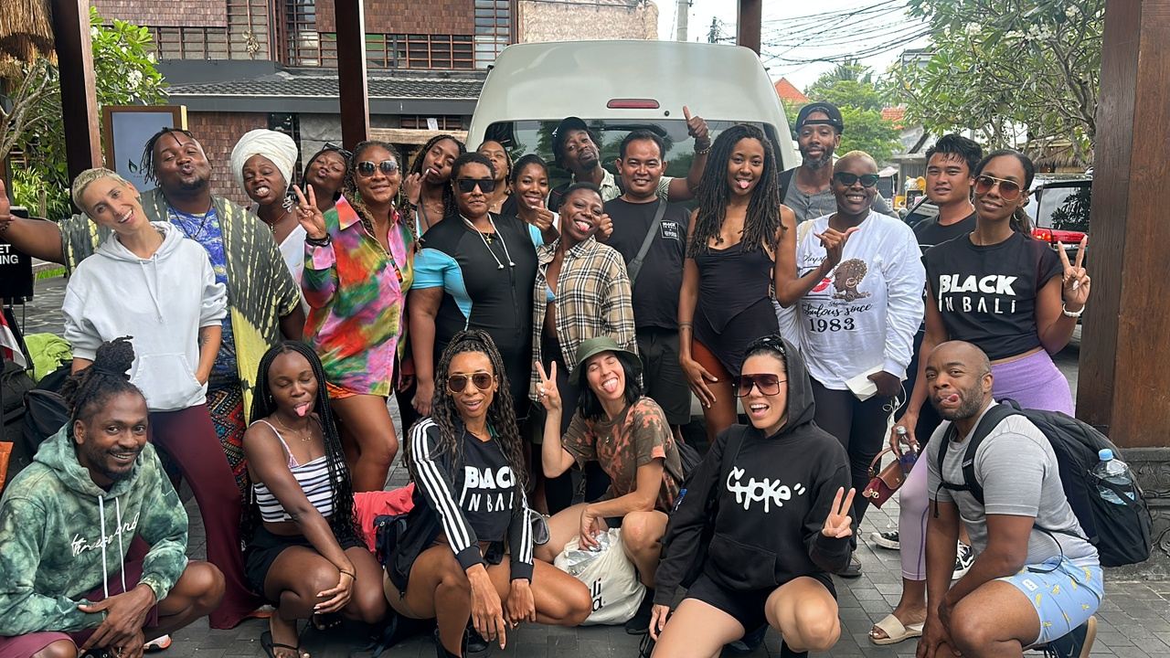 Black in Bali Takeover 2025 in Ubud, Gianyar Regency, Bali, Indonesia