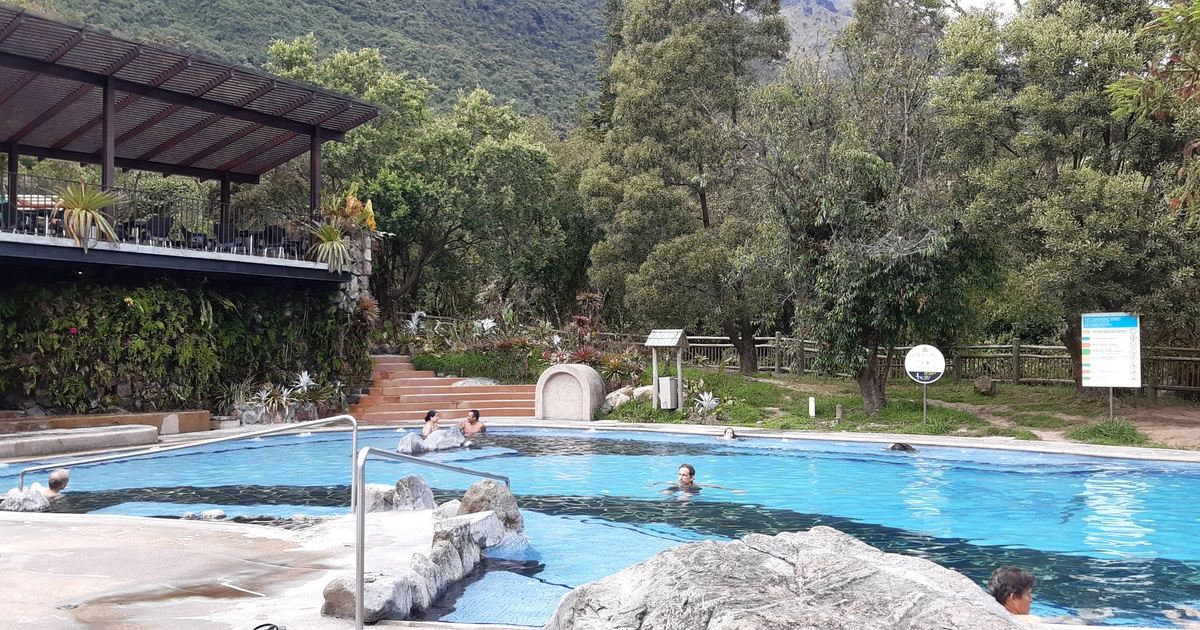 Papallacta Hot Springs in Papallacta, Ecuador