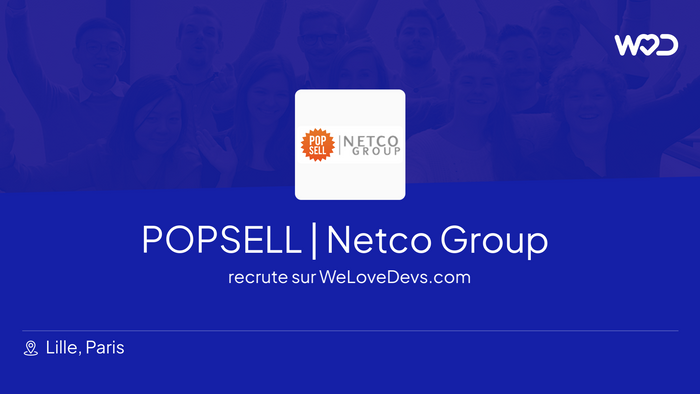 Developer at POPSELL | Netco Group - jobs and salaries | WeLoveDevs