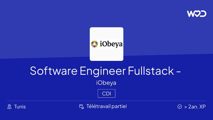 Software Engineer Fullstack - focus front (Java/Angular/Vuejs) - Emploi IT