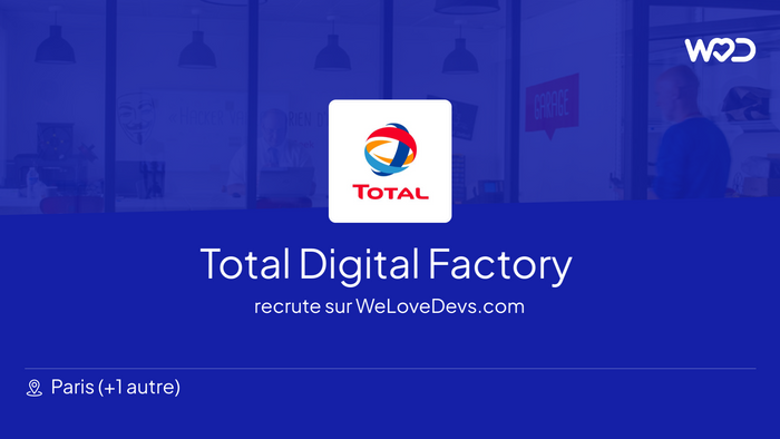 Développeur chez Total Digital Factory - Offres d'emploi et salaire ...