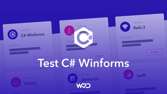 C# Winforms Technical test | Test & Quiz