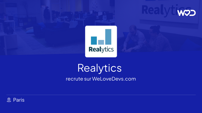 Developer at Realytics - jobs and salaries | WeLoveDevs