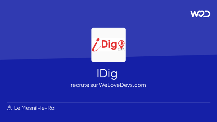 Developer at IDig - jobs and salaries | WeLoveDevs