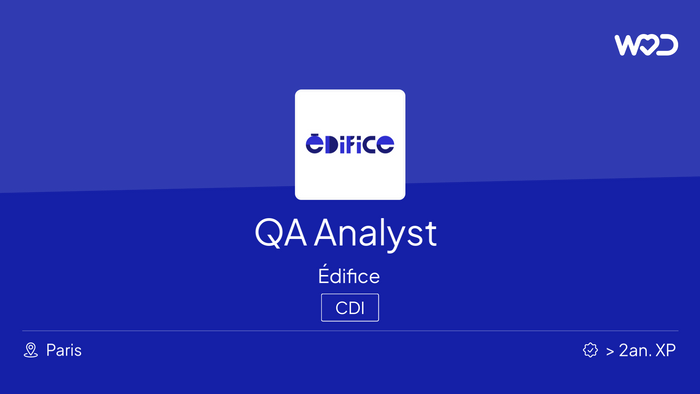 Qa Analyst It Job
