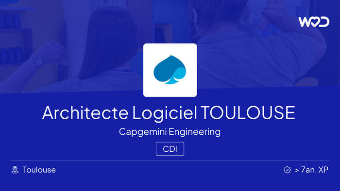 Architecte Logiciel TOULOUSE H/F - Capgemini Engineering - IT job