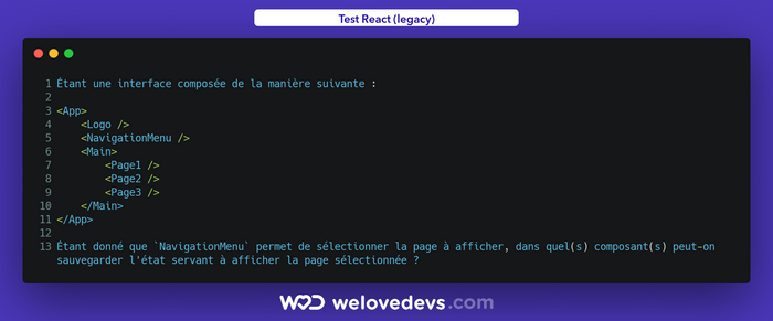 React (legacy) #13/17 - June 2025