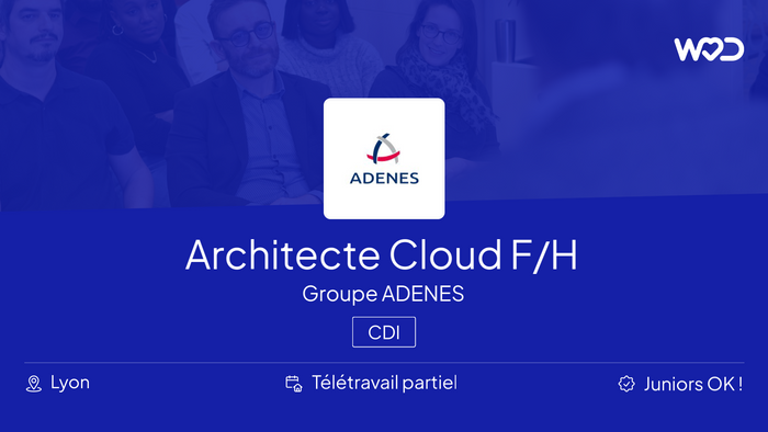 Architecte Cloud F/H - Groupe ADENES - IT job