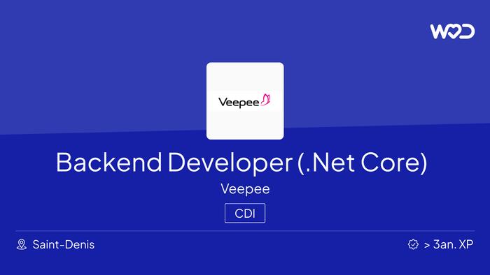 Backend Developer (.Net Core) - IT job