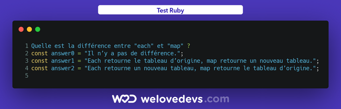 What is the output of the following Ruby code? `numbers = [1