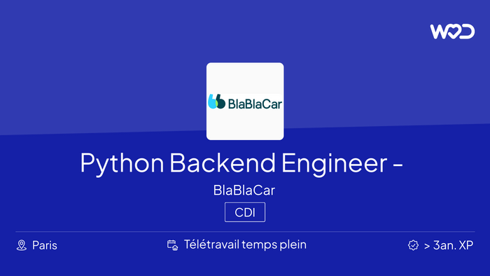 Python Backend Engineer - Daily - IT job
