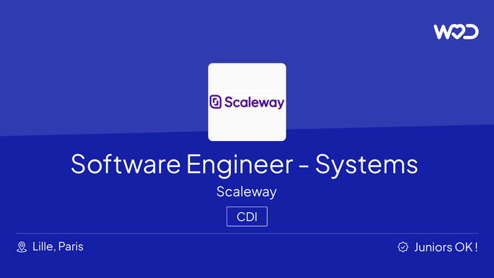 Software Engineer - Systems Development - IT job