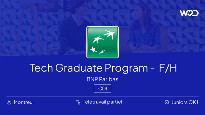 Tech Graduate Program - CyberSecurity Specialist F/H - BNP Paribas ...