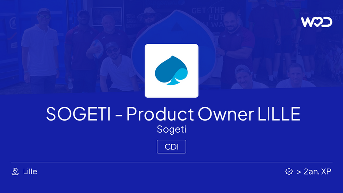 SOGETI - Product Owner LILLE H/F - Sogeti - IT job