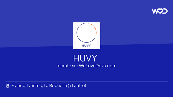 Developer at HUVY - jobs and salaries | WeLoveDevs