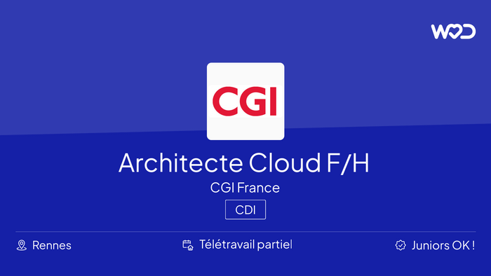 Architecte Cloud F/H - IT job