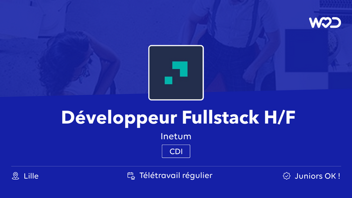 Développeur Fullstack H/F - Inetum - IT job