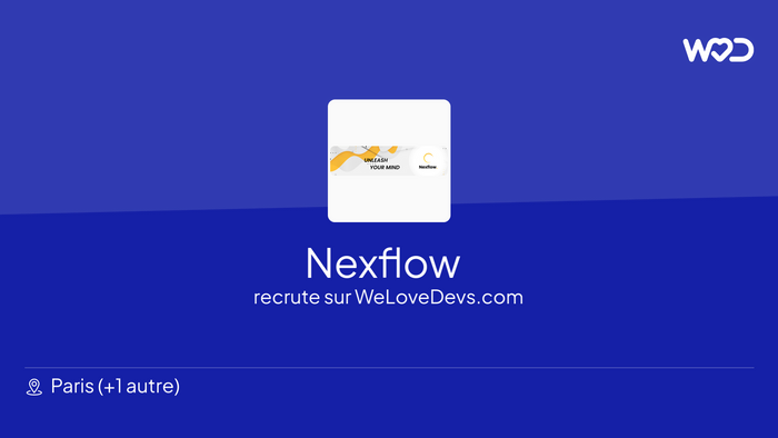 Developer at Nexflow - jobs and salaries | WeLoveDevs