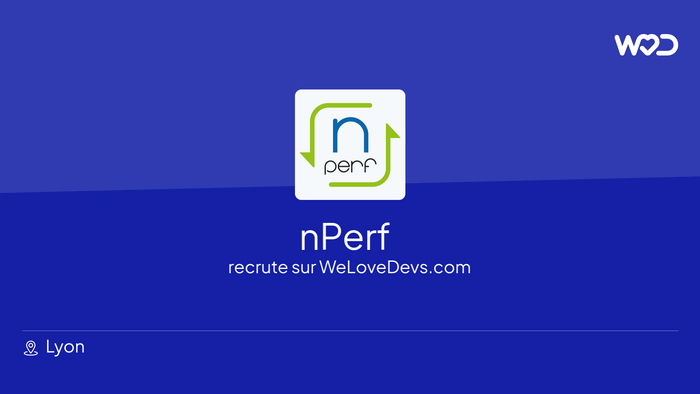 Developer at nPerf - jobs and salaries | WeLoveDevs