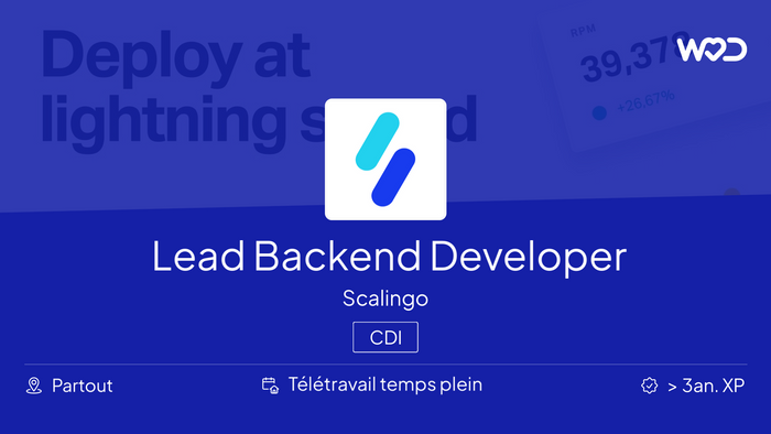 Lead Backend Developer Go/Ruby - Scalingo - IT job