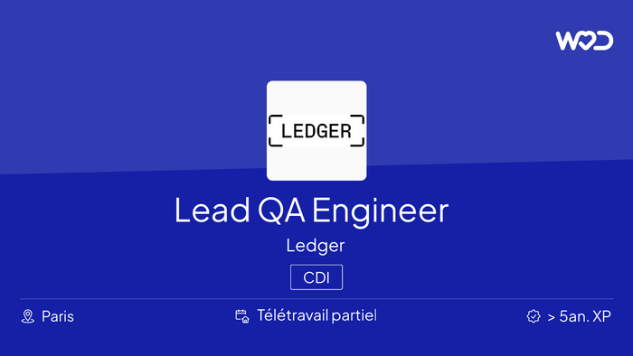 Lead QA Engineer - IT job