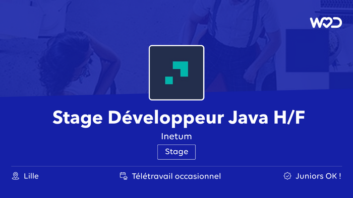 Stage Développeur Java H/F - Inetum - Emploi IT