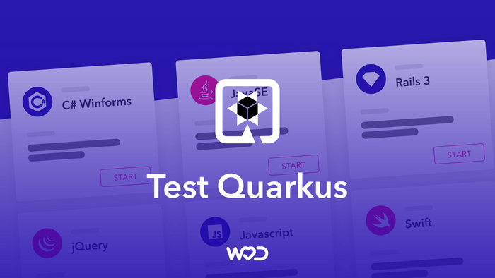 Quarkus: Java Goes Supersonic in the Cloud! Technical test | Test & Quiz