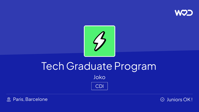 Tech Graduate Program - IT job