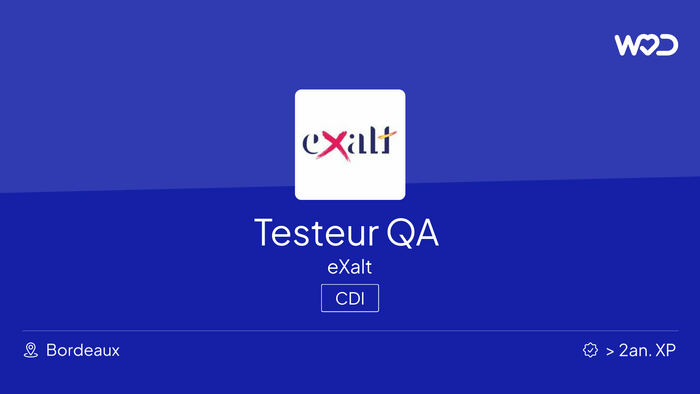 Testeur QA - IT job Testeur QA - IT job