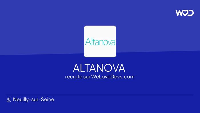 Developer at ALTANOVA - jobs and salaries | WeLoveDevs