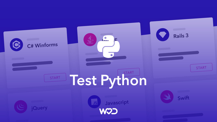 Test technique Python | QCM & Quiz
